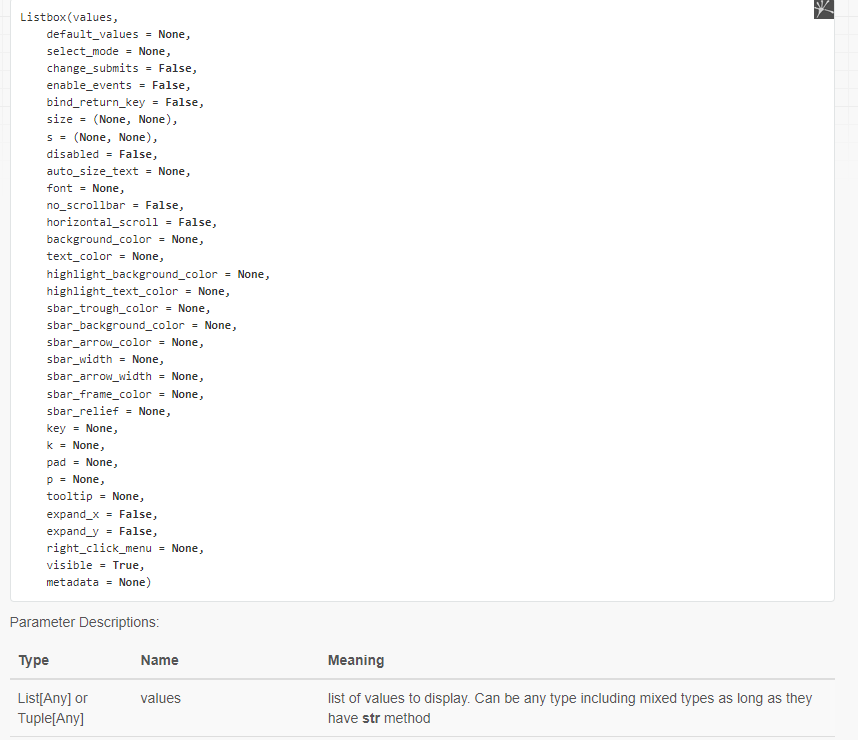 [Error] NoneType has no len · Issue #5474 · PySimpleGUI/PySimpleGUI · GitHub