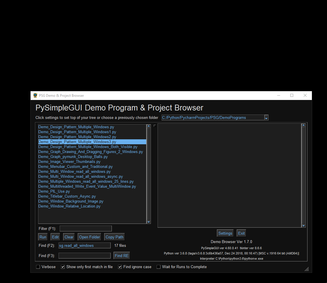  ion Two Windows How To Trigger Buttons about PySimpleGUI 