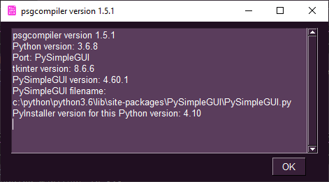 [ Bug/Question] sg.ProgressBar do not work after converting the program to EXE · Issue #5608 ...