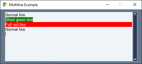 [Question] Printing to multiline element with text_color defined from an external script · Issue ...
