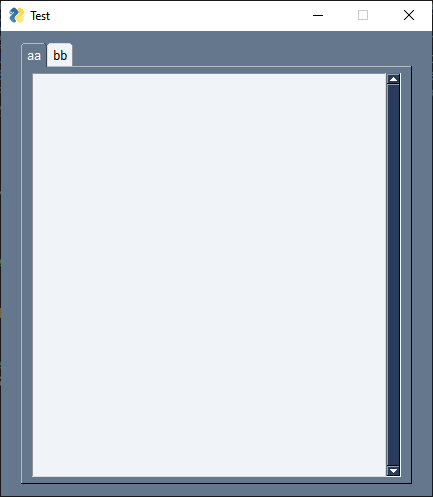 [Bug] Tabs without text do not update returned values dictionary for TabGroup when swapping ...