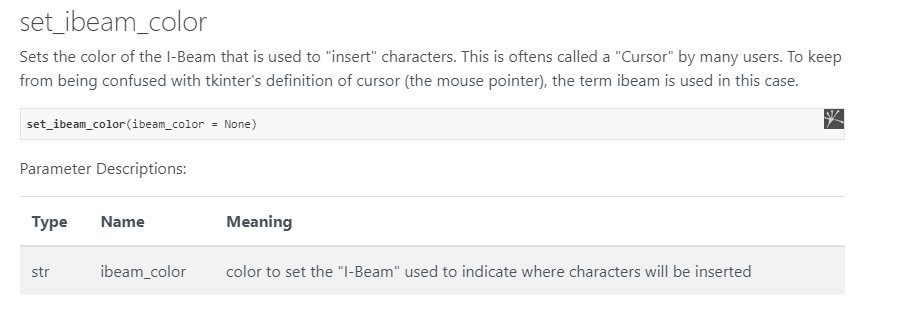 [Question] Cursor is invisible inside text fields · Issue #6295 · PySimpleGUI/PySimpleGUI · GitHub