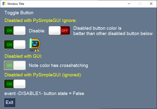 [Bug] MacOS TK/TTK buttons appear enabled when disabled · Issue #6316 · PySimpleGUI/PySimpleGUI ...