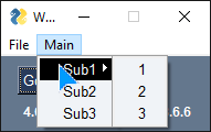 [Question] how to create many sub - menus using the sg.menu · Issue #6337 · PySimpleGUI ...