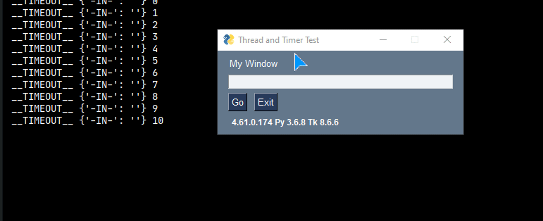 PySimpleGUI [Bug] Grabbing a window by the Title bar causes the window.read to block until the ...