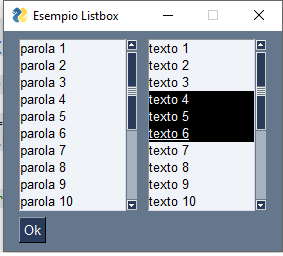 [Question] Synchronize two listboxes ? · Issue #6429 · PySimpleGUI/PySimpleGUI · GitHub