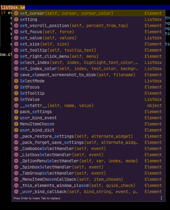 [ Enhancement] Config Individual Item Listbox Fg/Bg Color · Issue #2975 · PySimpleGUI ...