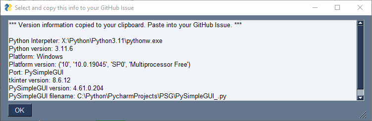 [Question] PySimpleGUI doesn't work as expected on new Raspberry Pi5 (Debian 12) Python 3.11.2 ...