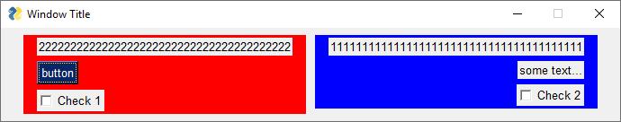 How to n-justify items reasonably accurate in the layout. · Issue #2154 · PySimpleGUI ...