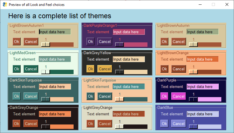 [HELP wanted] More look and feel color schemes! · Issue #2167 ...