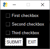 [Bug] Checkbox text with DarkBlack theme shows as black. · Issue #2727 · PySimpleGUI/PySimpleGUI ...