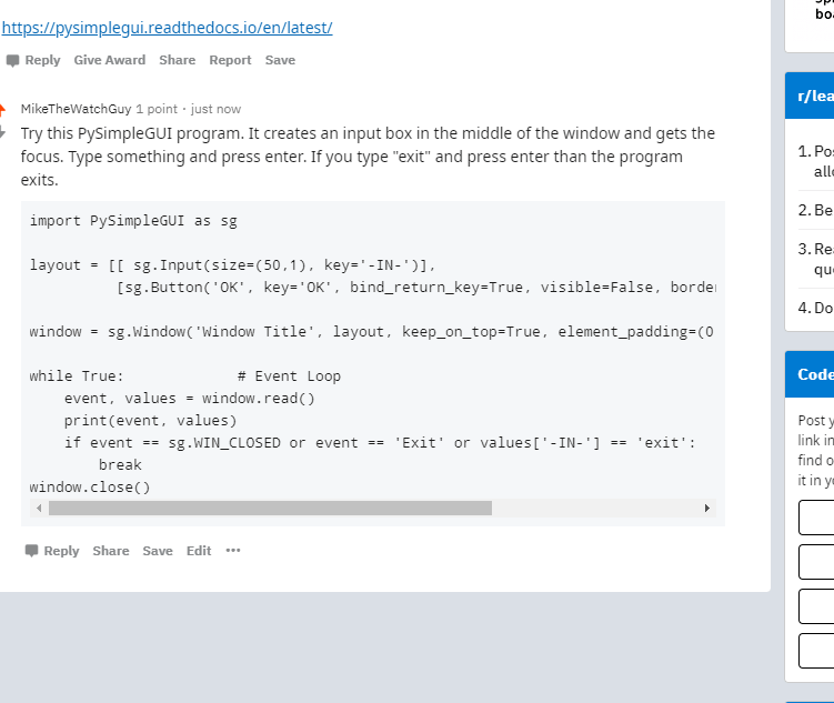 Floating GUI on a Mac? : r/learnpython