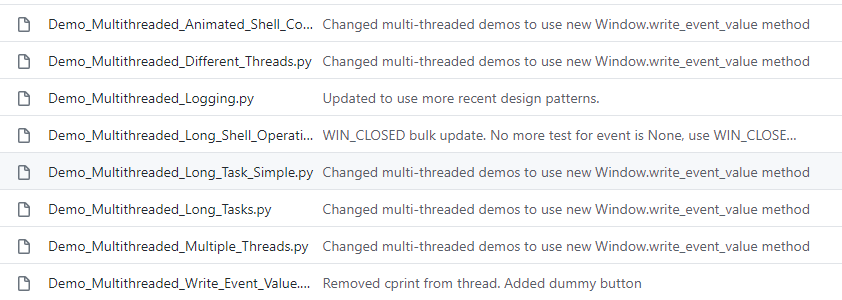 [ Enhancement/Bug/Question] My problem is... Using PySimpleGUI with multi threading. Having ...