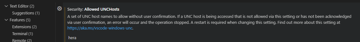 TS Server fatal error: Opening project directory via SMB share causes errors. · Issue #182764 ...