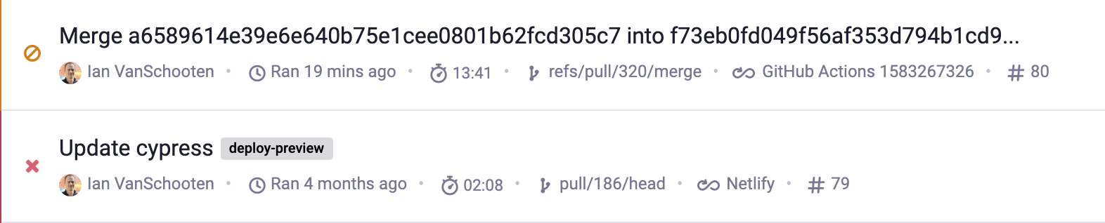 Configuration of Github integration. · Issue #77 · cypress-io/github-action · GitHub