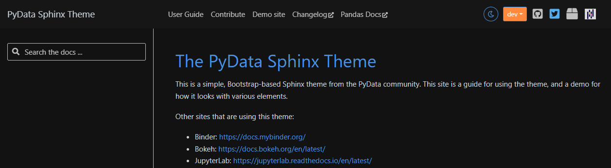 DOC: Add dark mode switcher · Issue #21390 · numpy/numpy · GitHub