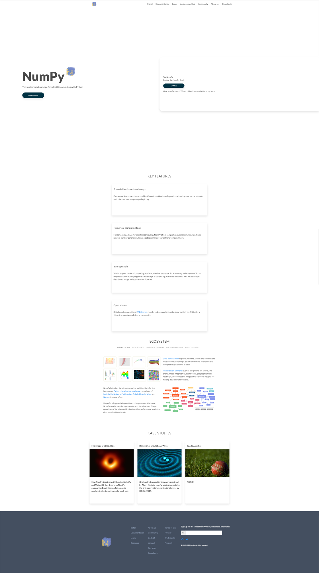 Rendering seems to be off on high resolution screens · Issue #168 · numpy/numpy.org · GitHub