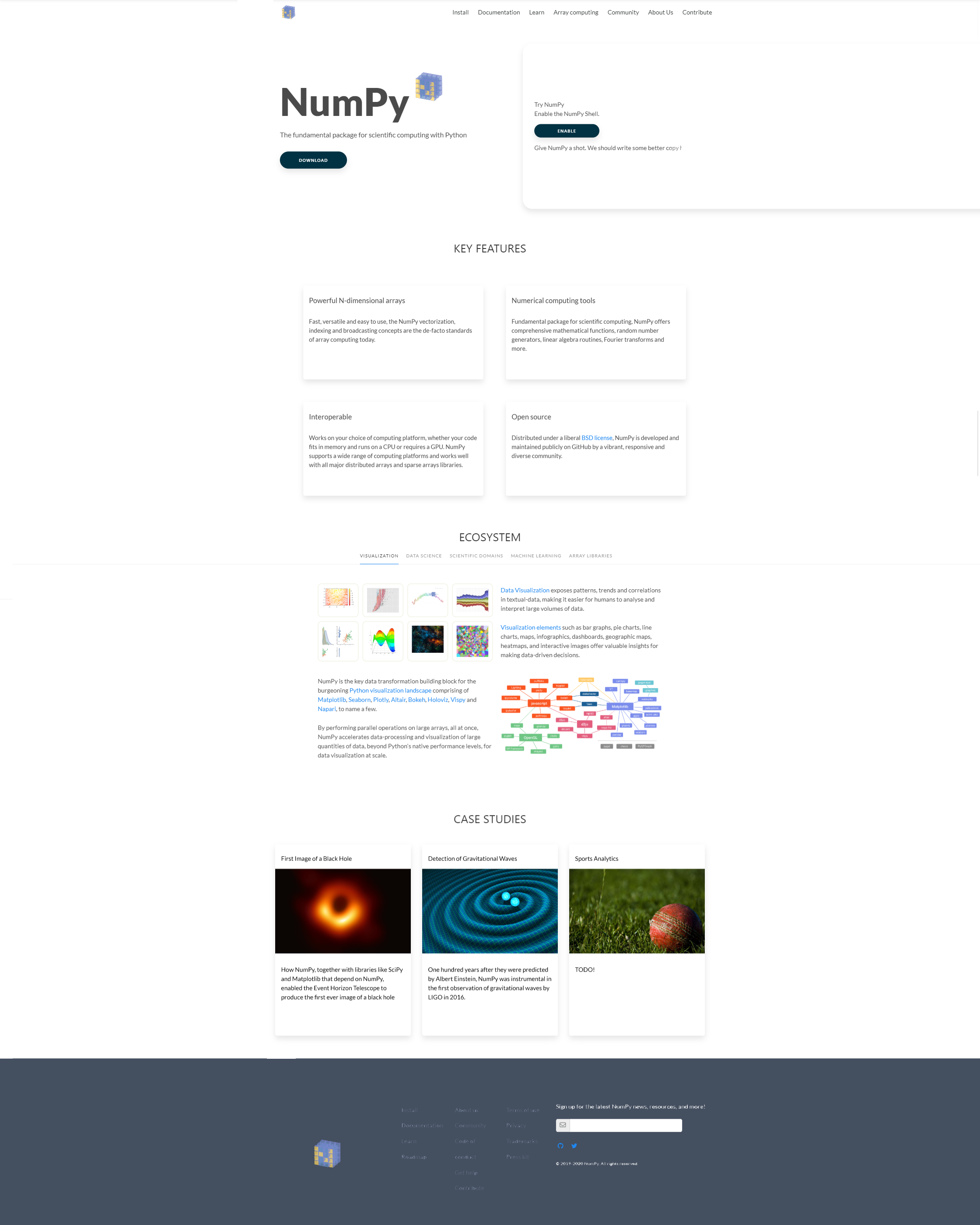 Rendering seems to be off on high resolution screens · Issue #168 · numpy/numpy.org · GitHub
