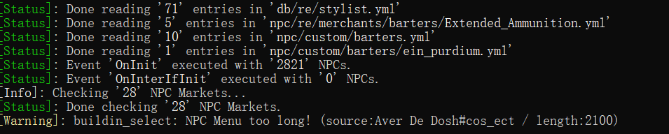 malangdo costume NPC Menu too long Warning · Issue #6721 · rathena/rathena · GitHub