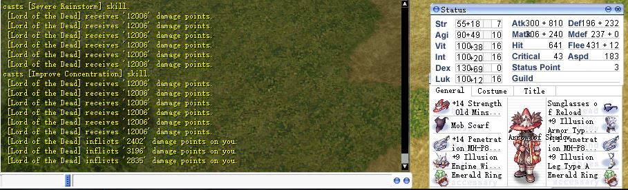 Severe Rainstorm skill damage explosion when equip instruments/whips · Issue #5450 · rathena ...