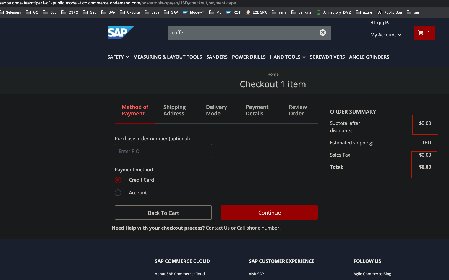 CPQ. Able to add Configurable Product With Cost Equal 0.00 · Issue #12240 · SAP/spartacus · GitHub