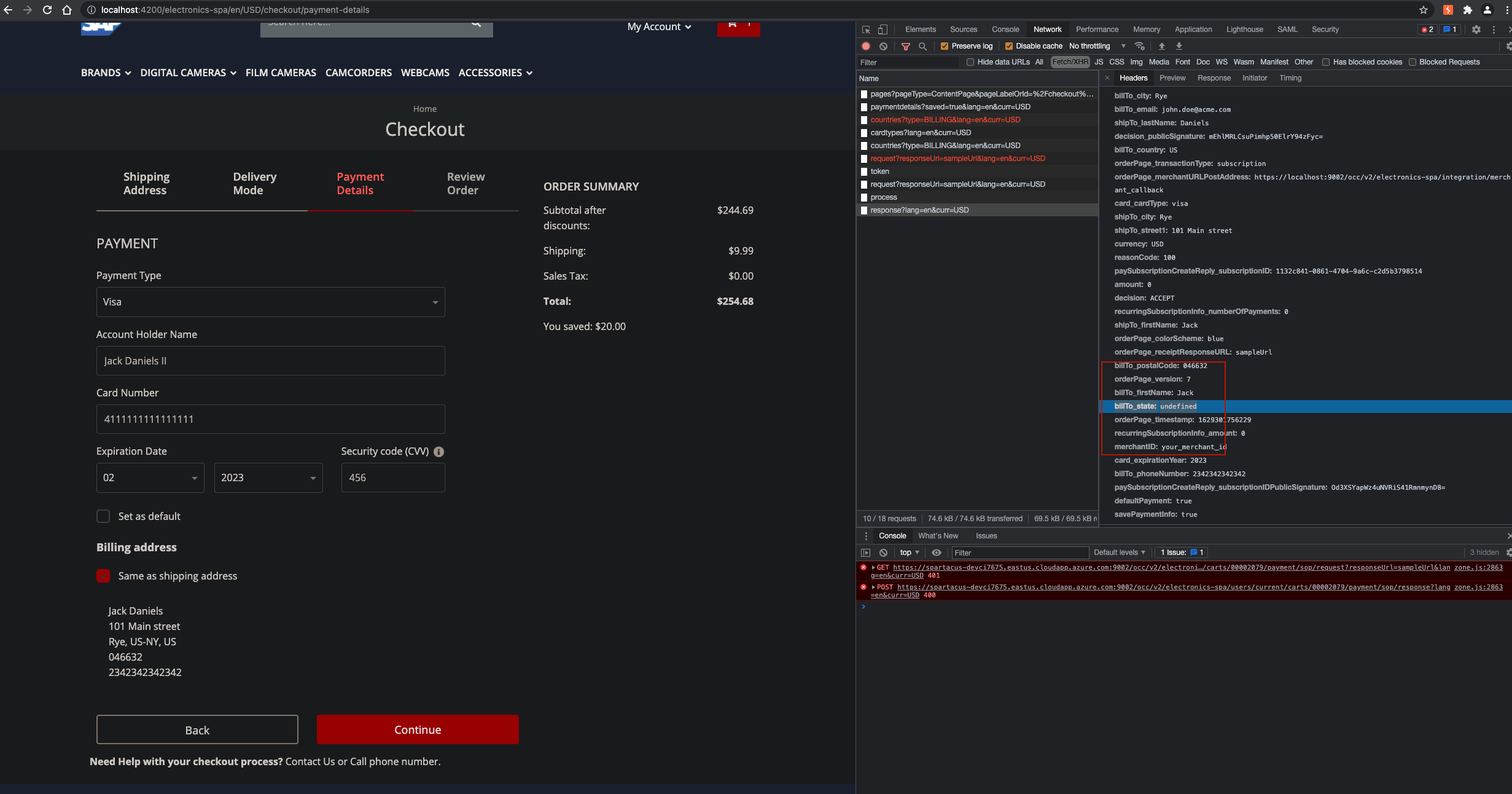 Unable To Checkout Sopmock After Re Login During Checkout · Issue 13489 · Sapspartacus · Github 
