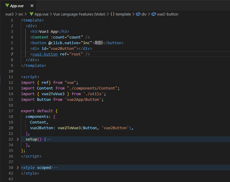 请问如何在Vue3项目中 引入vue2的组件。vue2的组件依赖的第三方组件库 例如element-ui · Issue #291 · empjs/emp · GitHub