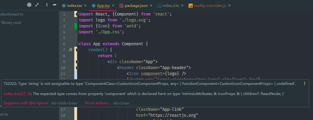 Icon自定义SVG图标在typescript中，一直报类型问题 · Issue #15974 · ant-design/ant-design ...