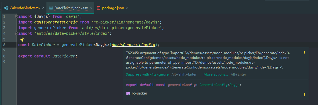 替换 Moment.js 所有示例在antd4.6.1(ts环境)中报错 · Issue #26532 · ant-design/ant ...