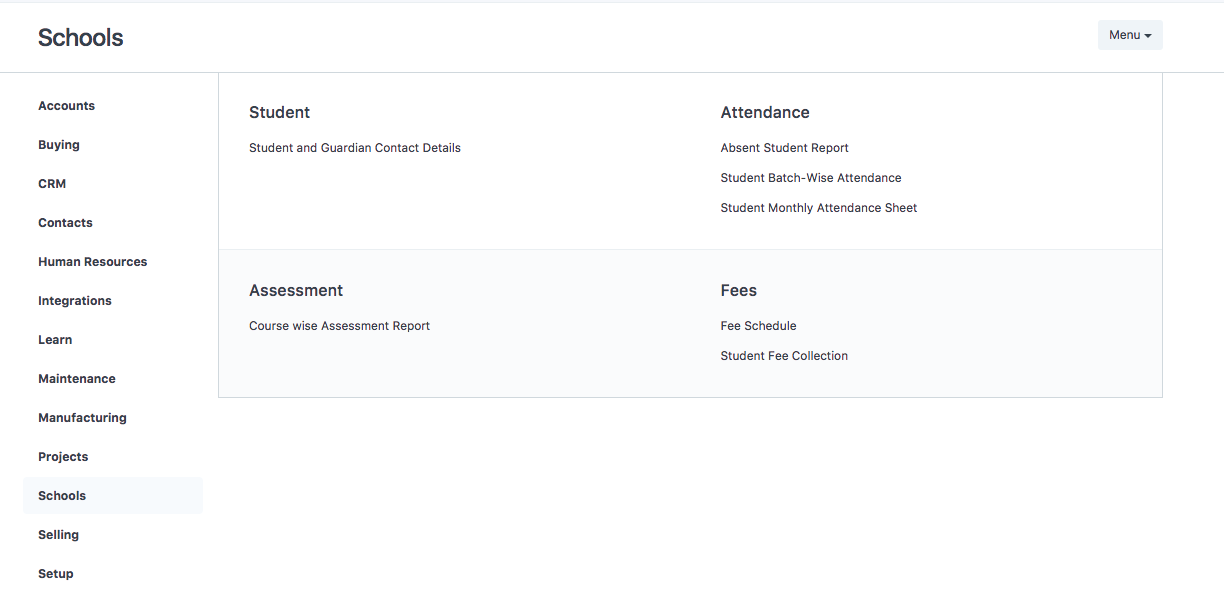 Cannot fully access school module [in Arabic] · Issue #10966 · frappe ...
