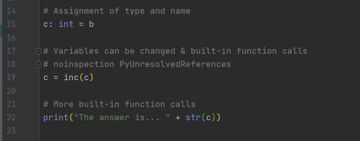 Semicolon overuse in some snippets of code · Issue #63 · Xiddoc/ComPy · GitHub