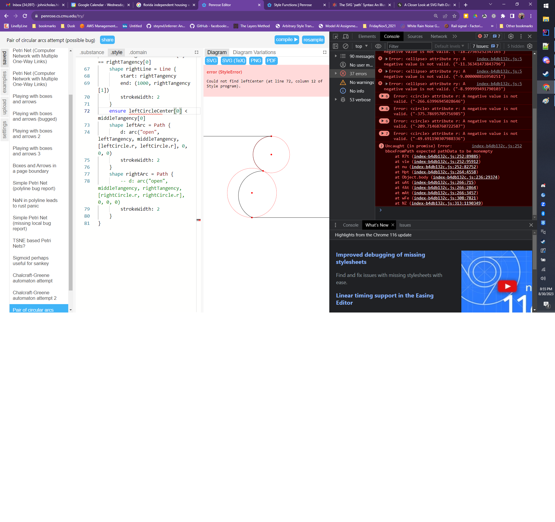 Bboxfrompath Expected Pathdata To Be Nonempty · Issue 1629 · Penrosepenrose · Github