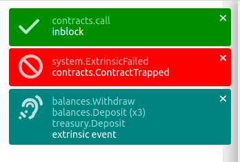 Not able to execute transferFrom function of NFT in substrate · Issue #768 · hyperledger-solang ...