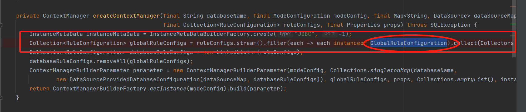 What configuration can be resolved to GlobalRuleConfiguration · Issue #23500 · apache ...