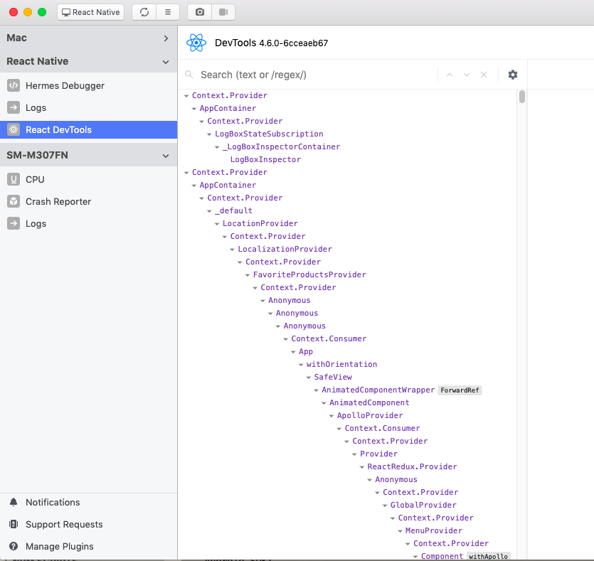 Flipper not shows installed plugins · Issue #1254 · facebook/flipper ...