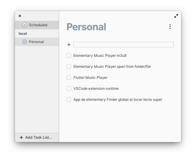 Mobile-first UI for littler window · Issue #353 · elementary/tasks · GitHub