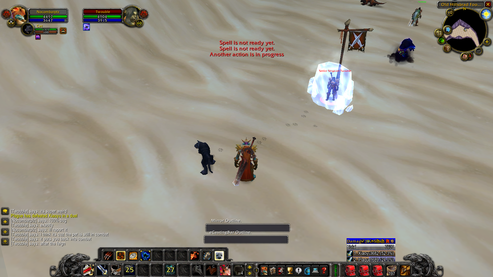 hunter feign death bug , noncombat to combat !!! · Issue #116 · Wall-core/Everlook-Bugtracker ...