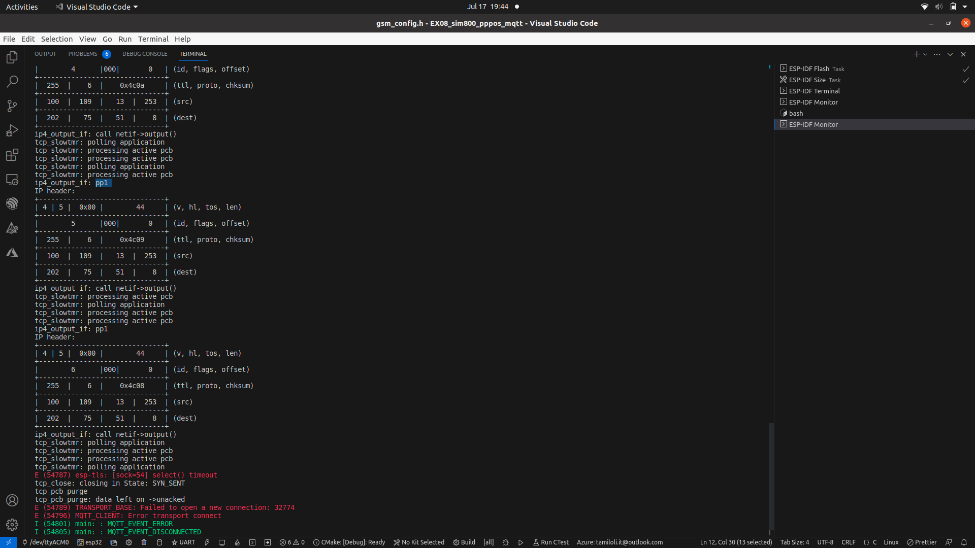 esp-tls: [sock=54] select() timeout (IDFGH-10481) · Issue #11728 · espressif/esp-idf · GitHub