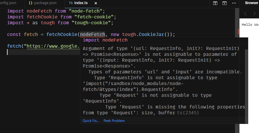 Example In Documentation Doesnt Works With Fetch Cookie V2 E · Issue 9905