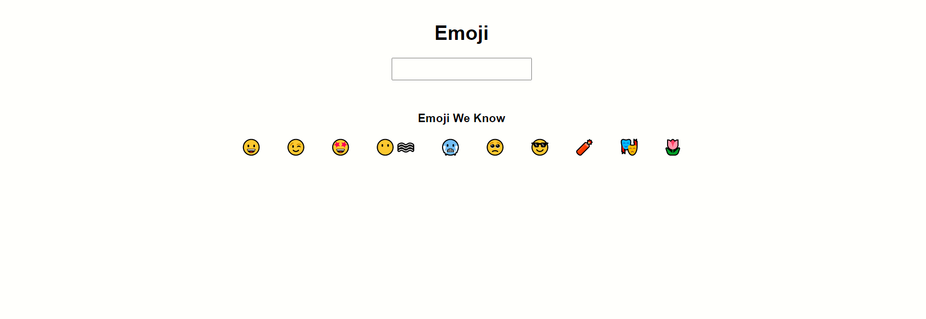 emojiapp - Codesandbox