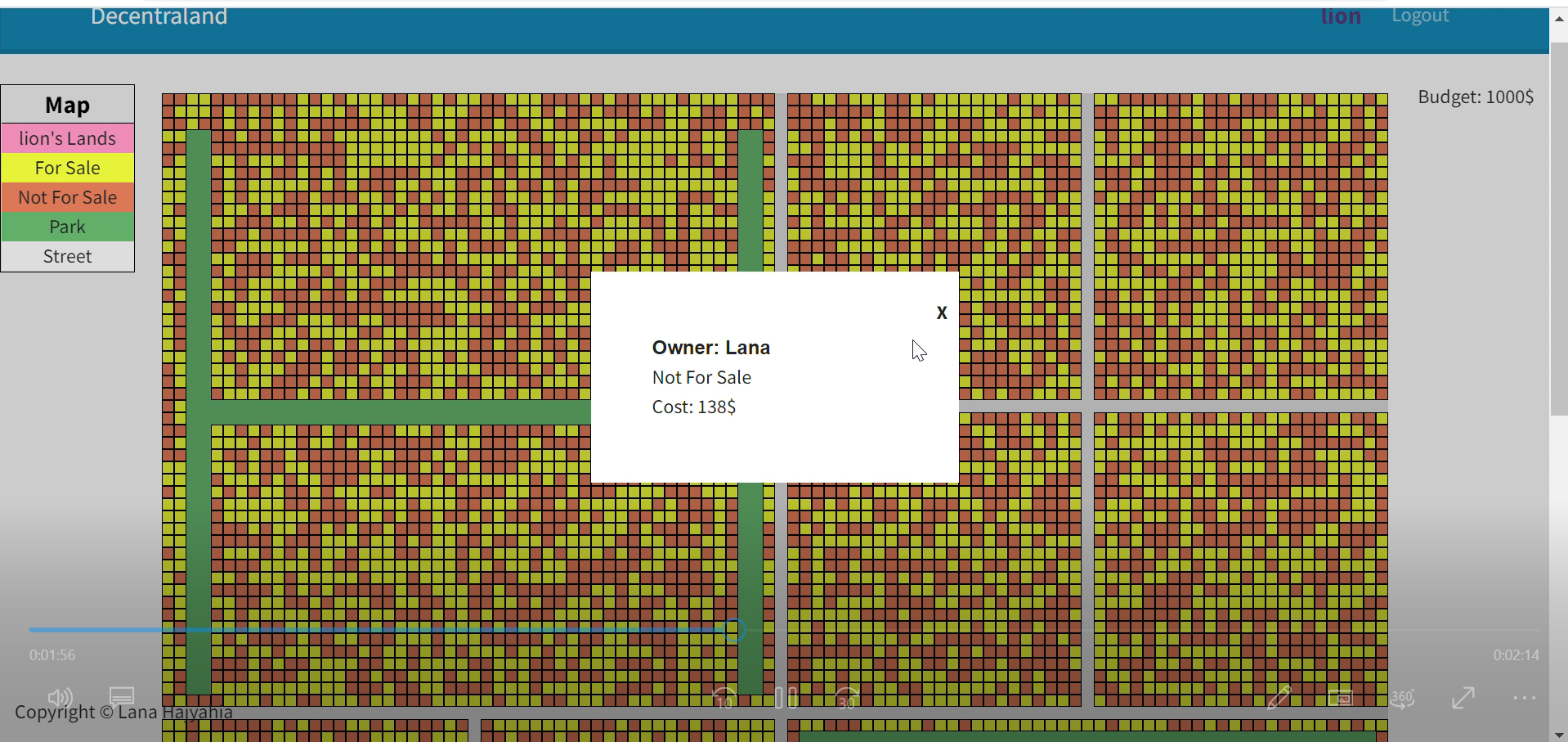 GitHub - lanahajyahia/Decentraland-Project
