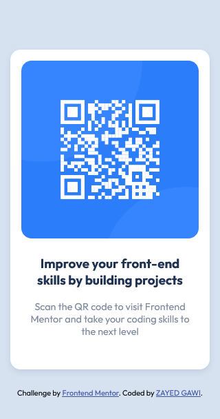 GitHub - xZAYEDx/QR-code-component-main