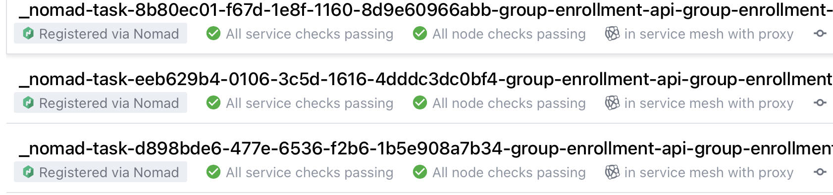 Consul UI reports services unhealthy when they are not when intentions ...