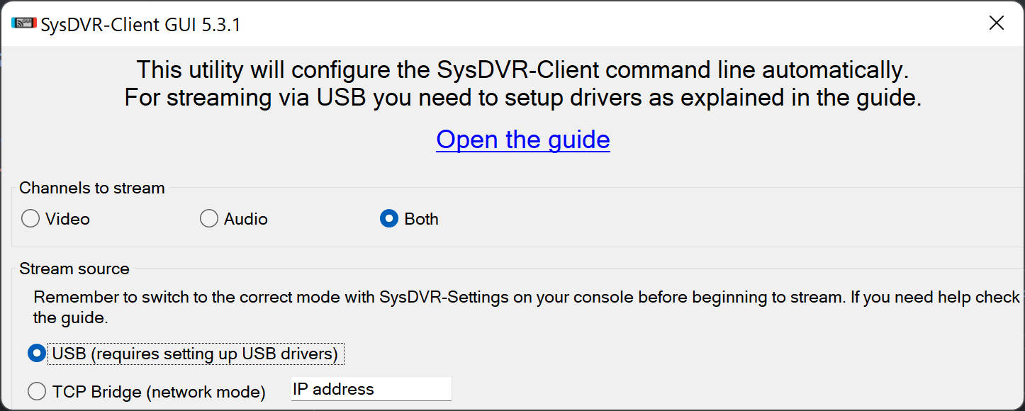 [Bug] No Launch button in GUI Client · Issue #199 · exelix11/SysDVR ...