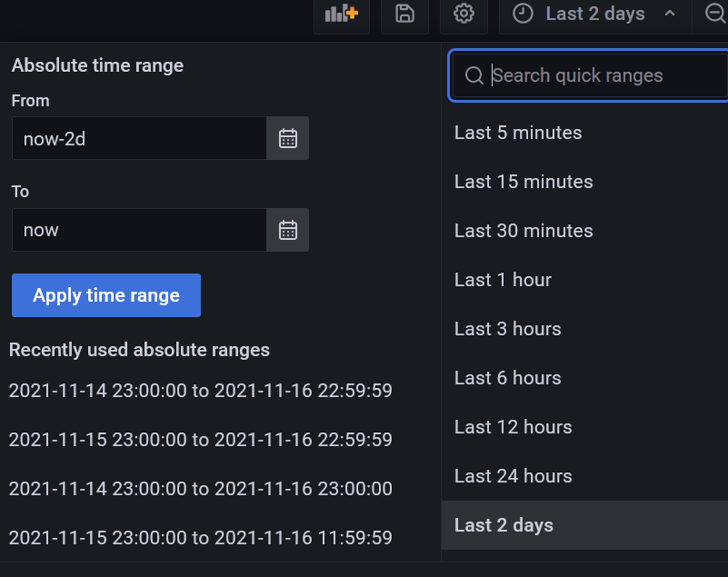 Limit initial date range of searches · Issue #1774 · datalust/seq-tickets · GitHub
