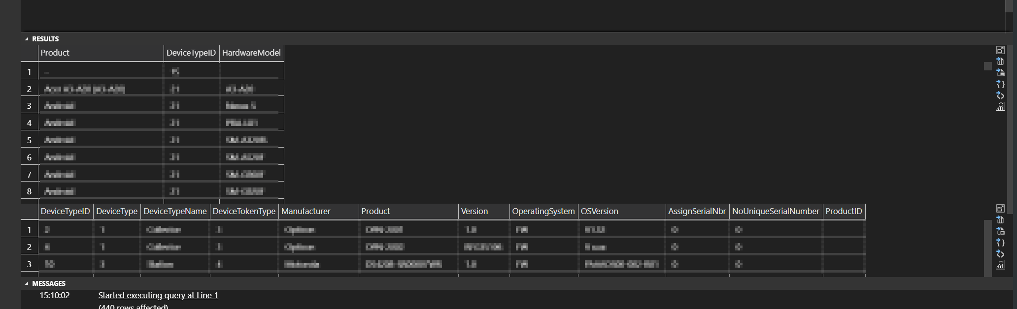 View of multiple result sets is horrible · Issue #4820 · microsoft/azuredatastudio · GitHub