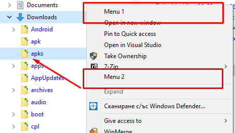 Context Menu: explorer navigation pane issues · Issue #272 · dwmkerr/sharpshell · GitHub