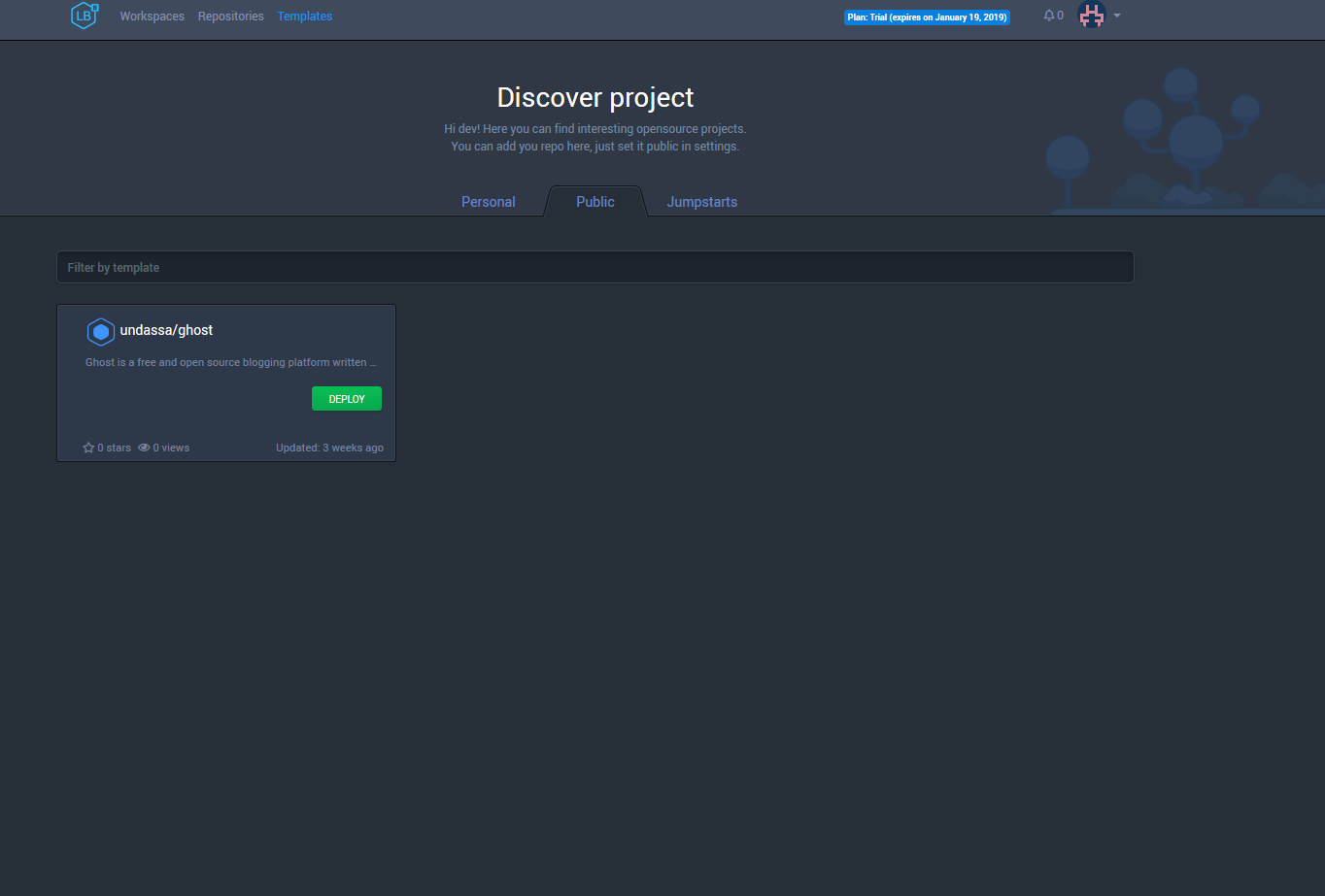 Only One Public Project? · Issue #488 · lastbackend/lastbackend · GitHub