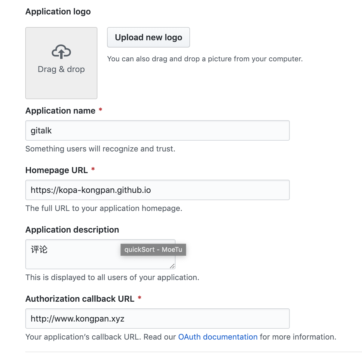 gitalk无法登录github,重定向到主页 · Issue #265 · gitalk/gitalk · GitHub