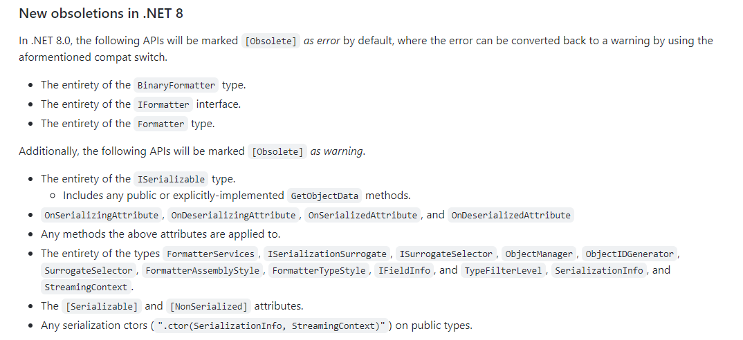 Add support for serializing Exceptions via ISerializable.GetObjectData · Issue #984 ...